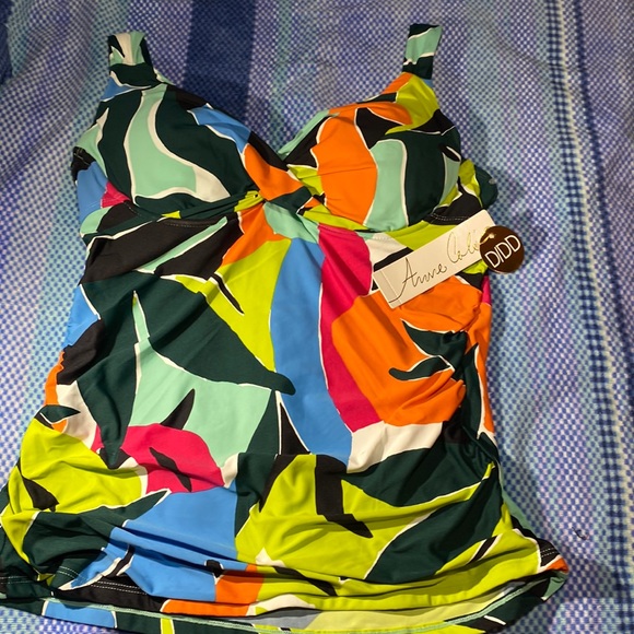 Anne Cole | Swim | Nwt Anne Cole Tankini Size 34d32dd | Poshmark